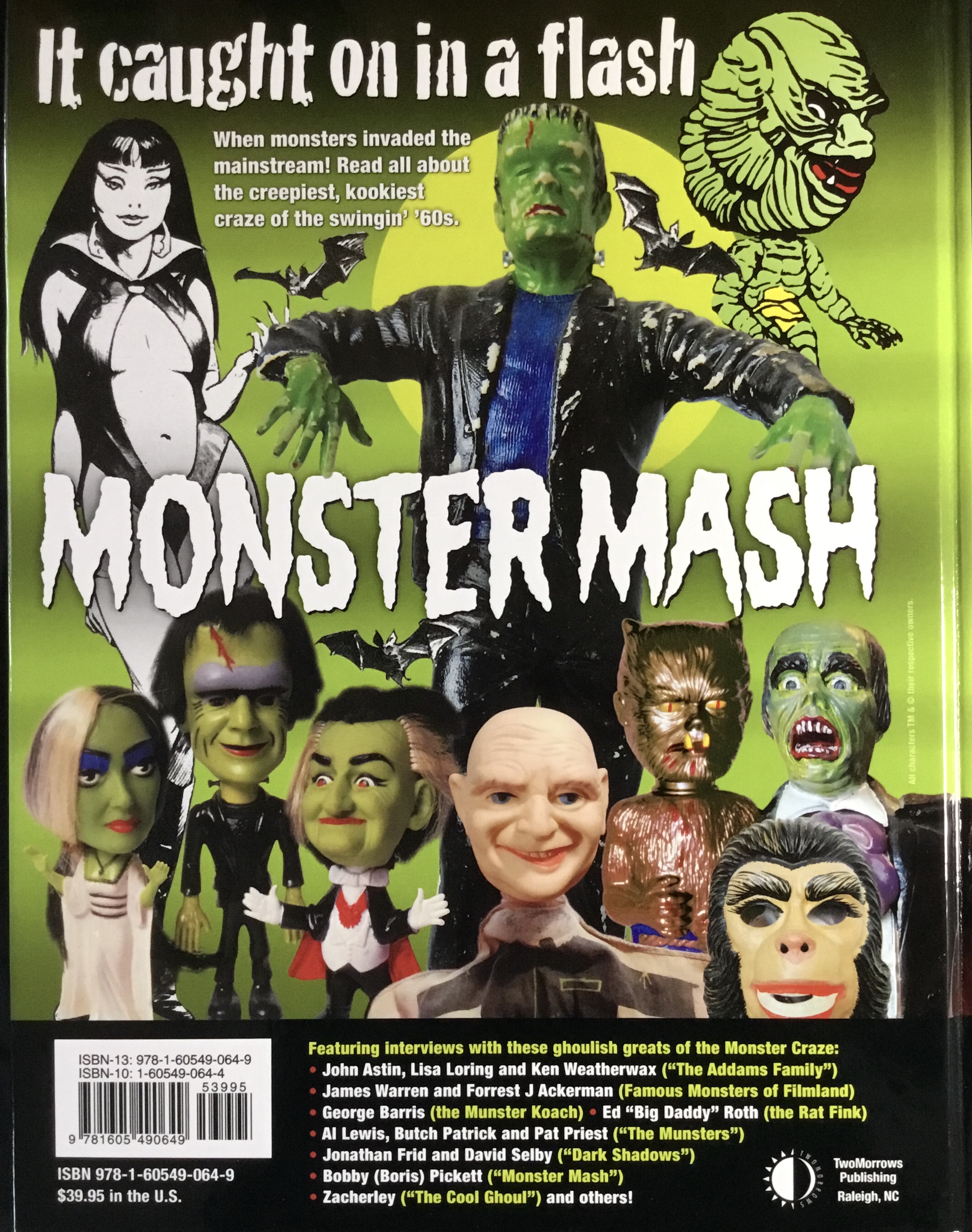 Monster Mash The Creepy Kooky Monster Craze In America 1957 1972 By Voger Mark Author