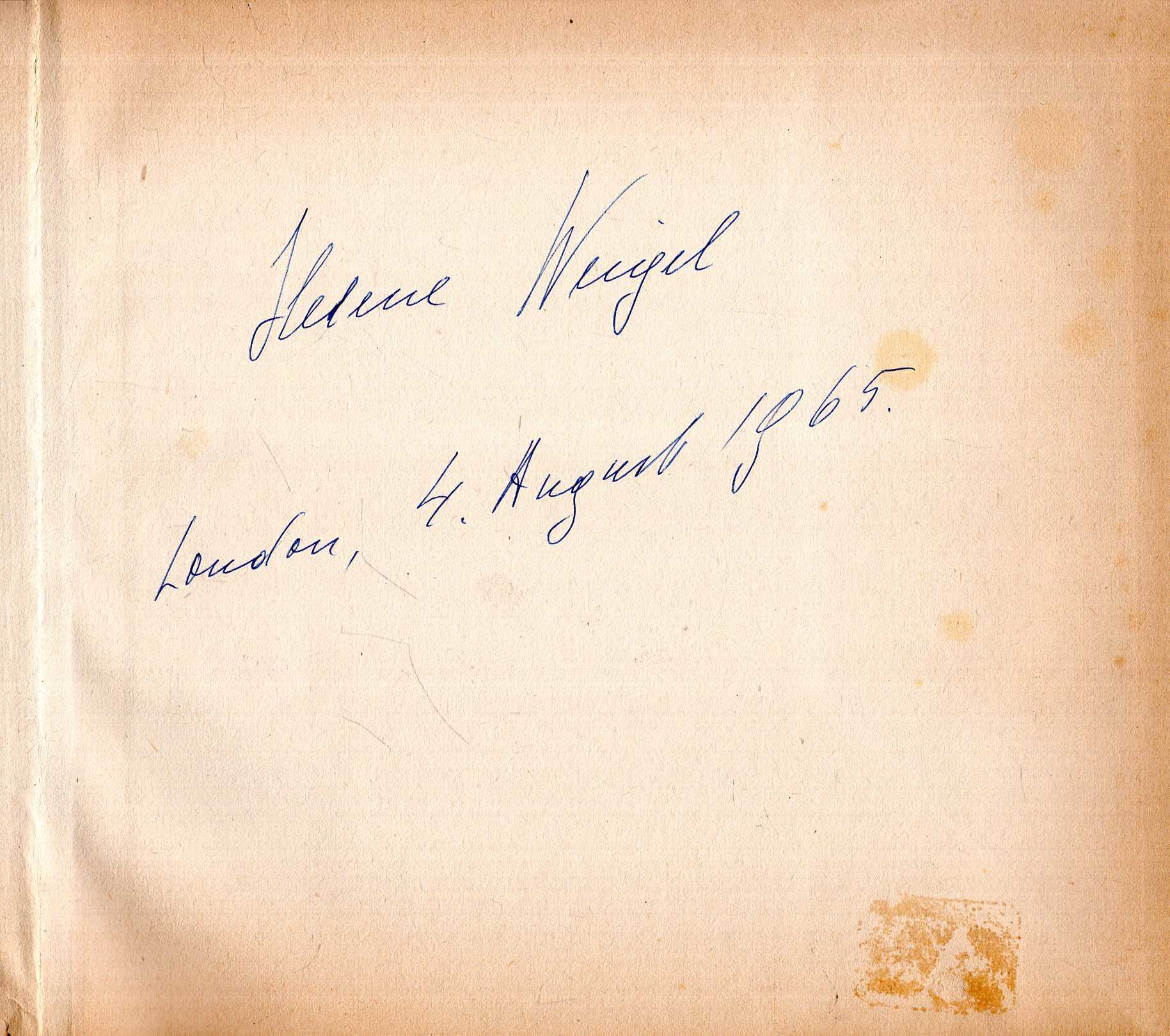 Helene Weigel : Actress - A Book of Photographs by Brecht, Bertolt ...