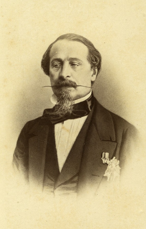 France Paris Emperor Napoleon III Portrait Old CDV photo SaintMarc 1870 ...