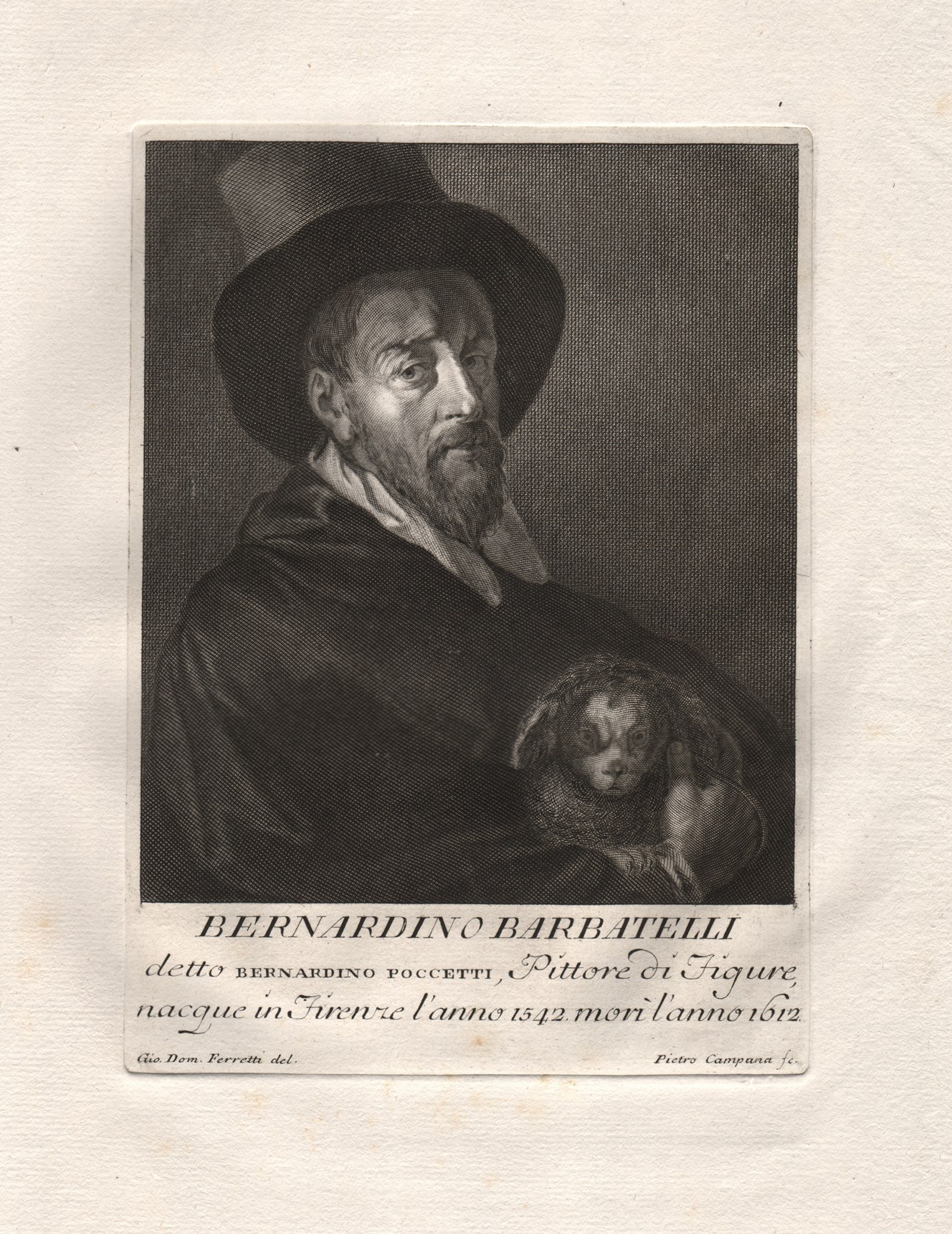 "Bernardino Barbatelli" - Bernardino Poccetti (1548-1612) Maler peintre ...