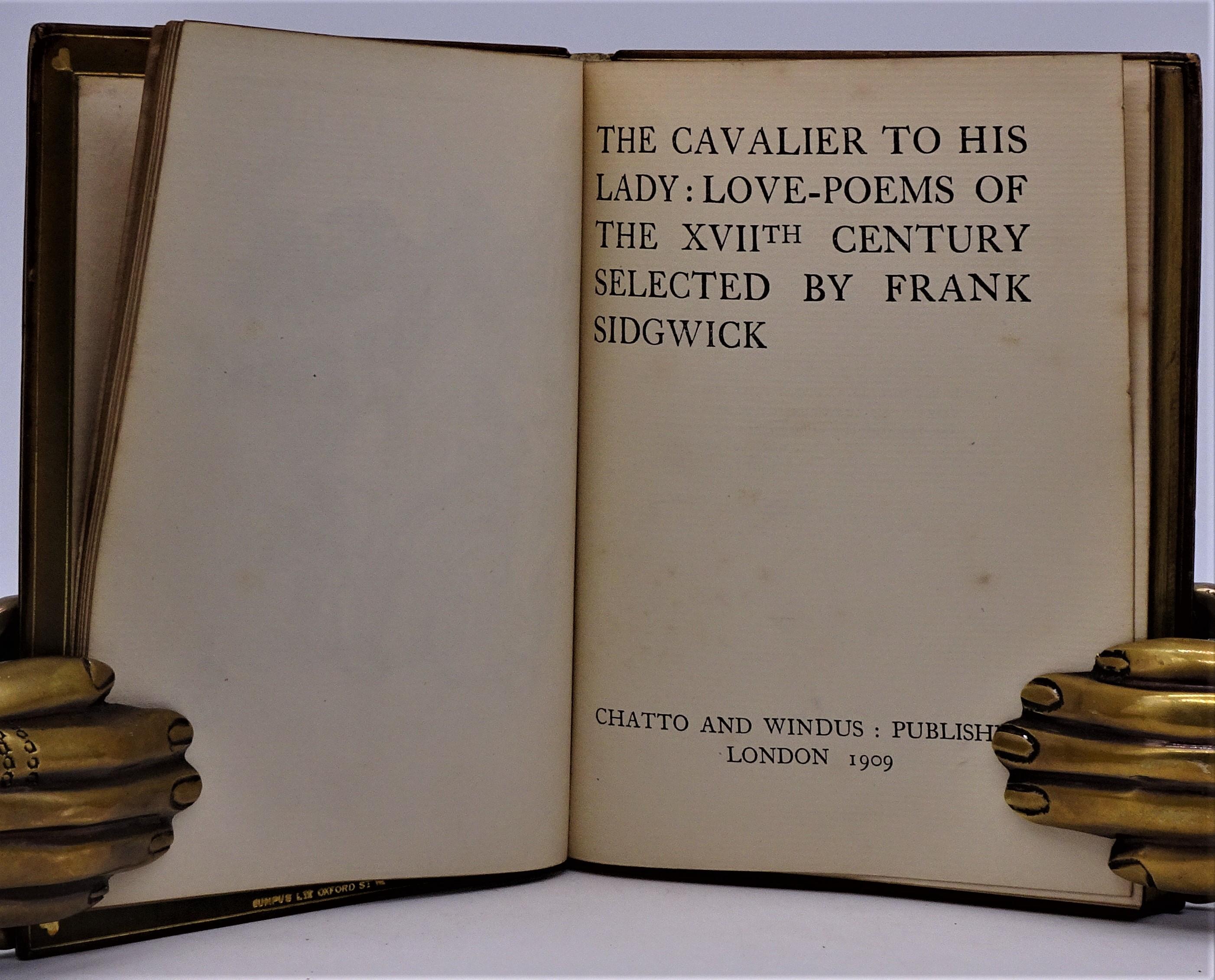 (Fine Binding - Bumpus) The Cavalier to His Lady: Love Poems of the ...