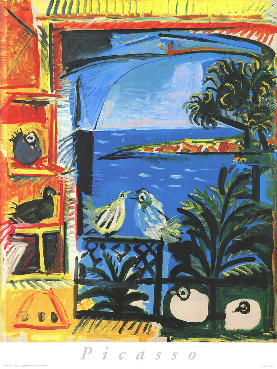 PABLO PICASSO The Pigeons, 1995 de Picasso, Pablo: Fine (1995) Unsigned ...