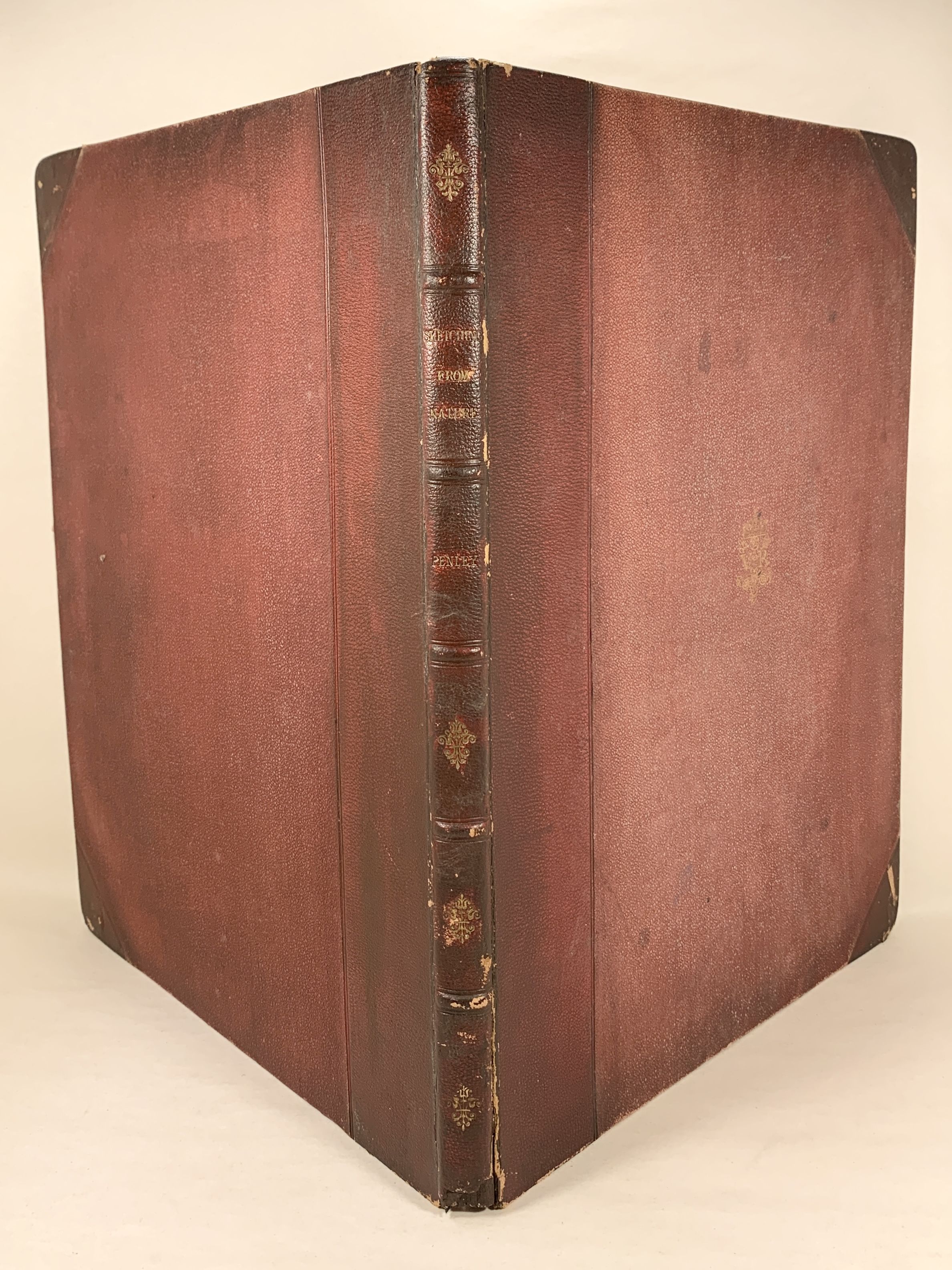 Sketching from Nature in Water Colours by Penley. Aaron: Good Hardcover ...