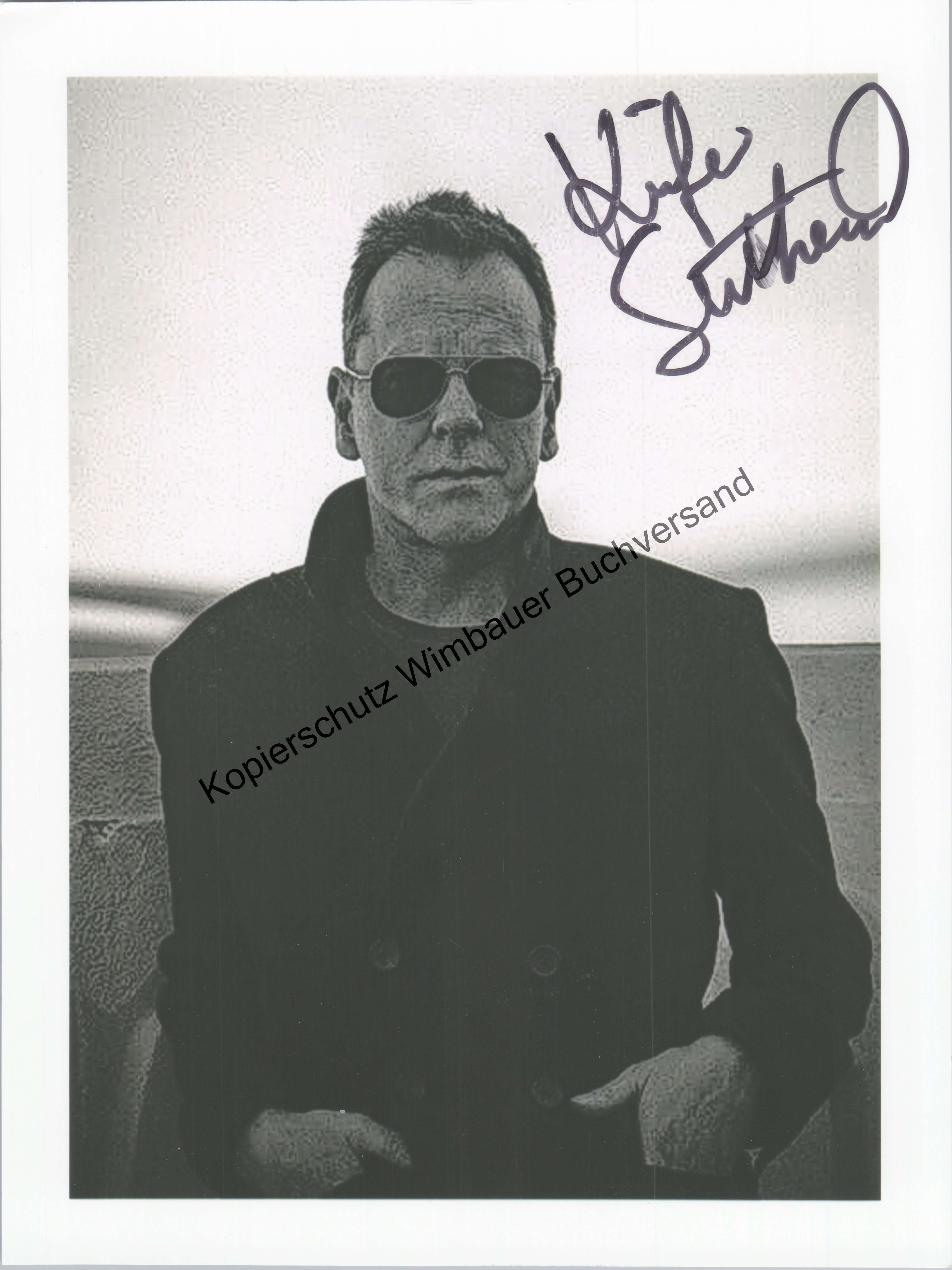 Original Autogramm Kiefer Sutherland /// Autograph signiert signed ...