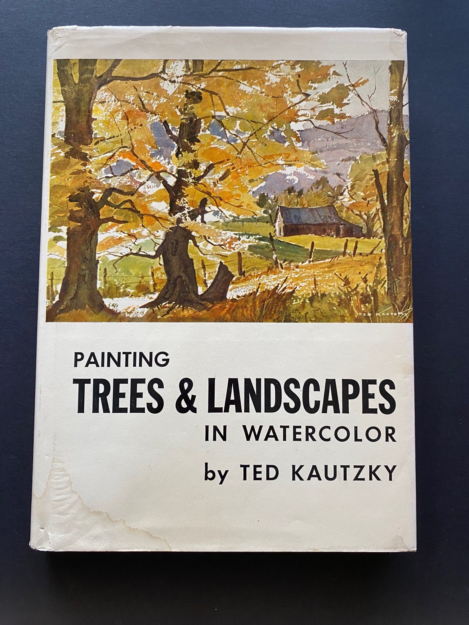 Painting Trees and Landscapes in Watercolor by Ted Kautzky: Good ...
