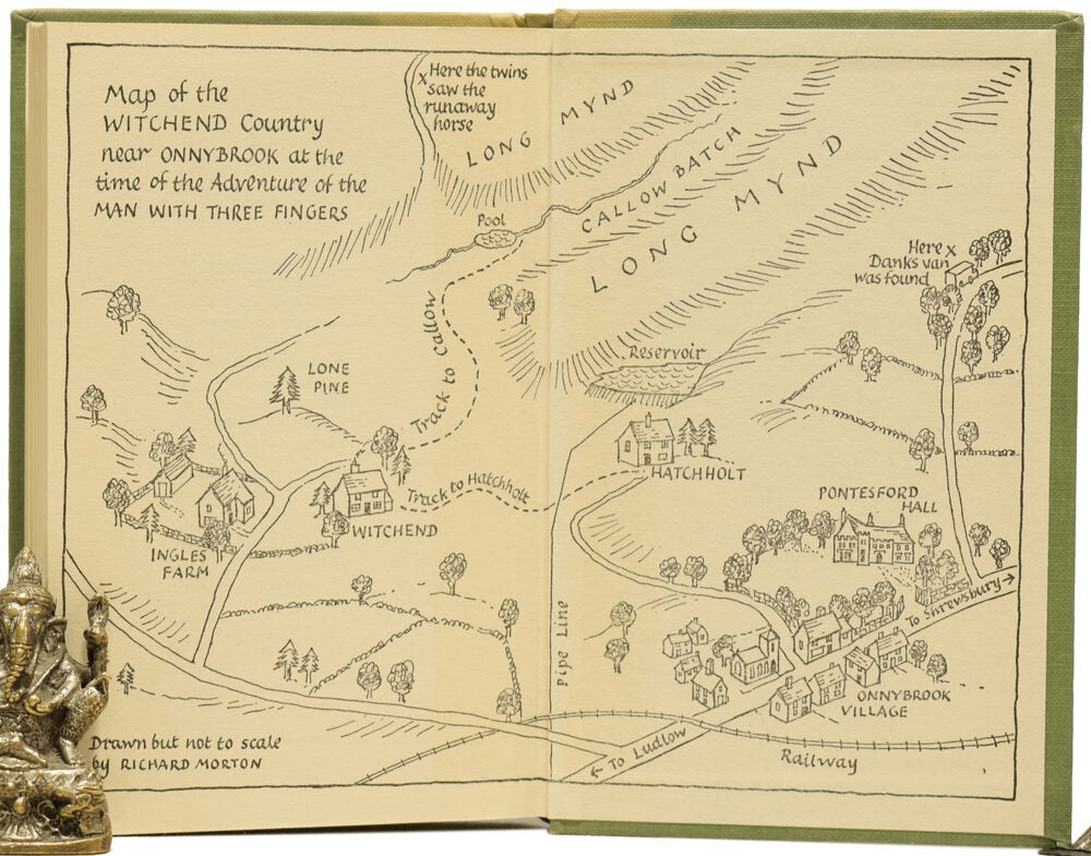 Man with Three Fingers by SAVILLE, Malcolm (1901-1982) [Illustrated by ...