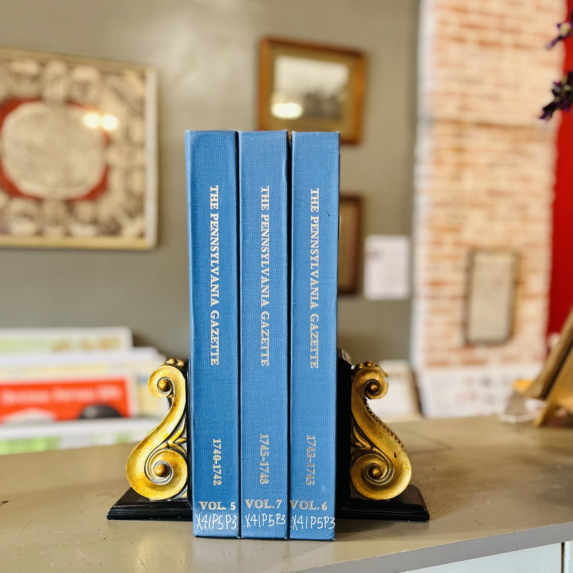 The Pennsylvania Gazette 1740-1748 (3-volume set of facsimile ...