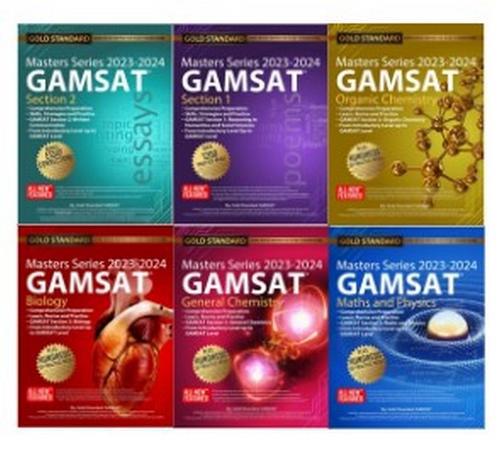 2023-2024 New Masters Series GAMSAT Textbook - All 6 Books (Paperback ...