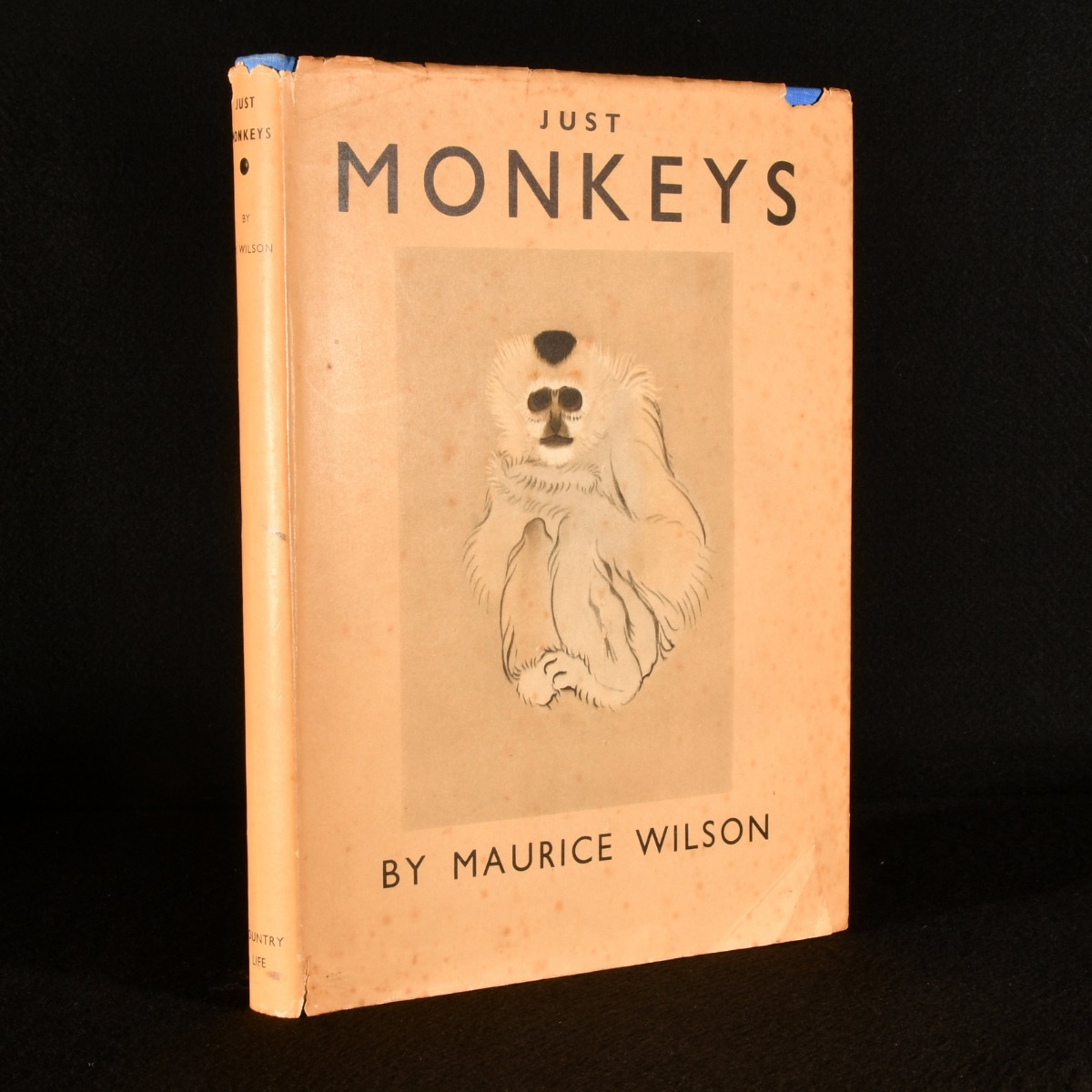 Just Monkeys by Maurice Wilson: Very Good Indeed Cloth (1937) First ...