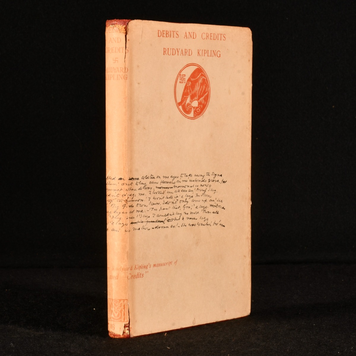 Debits and Credits by Rudyard Kipling: Very Good Indeed Cloth (1926 ...
