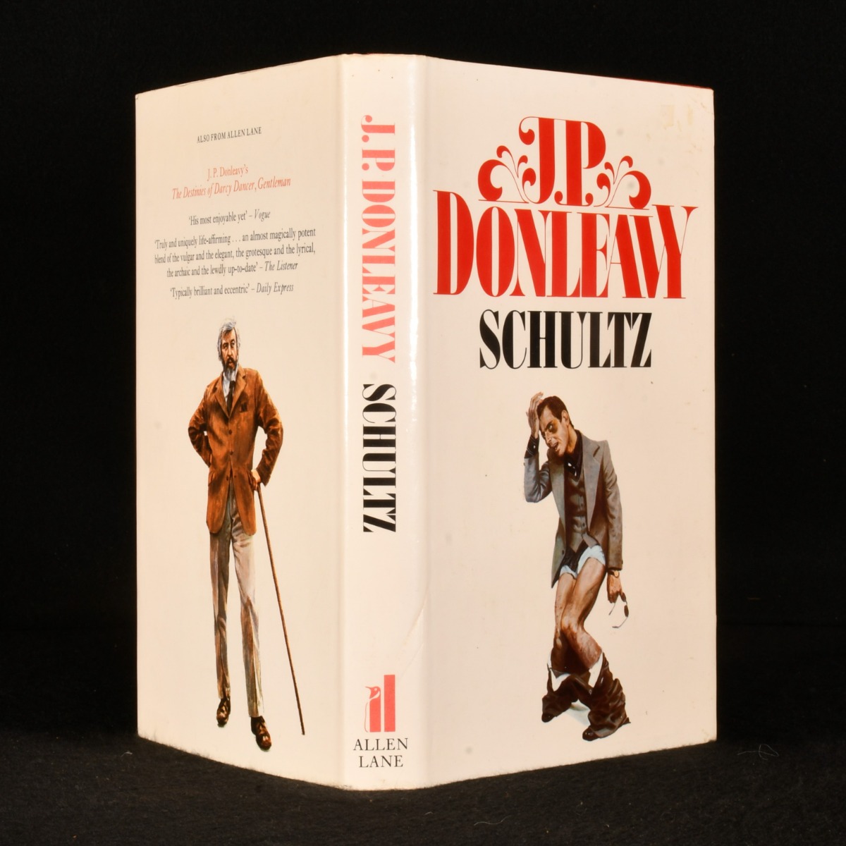 Schultz von J. P. Donleavy: Fine Cloth (1980) First edition. | Rooke ...