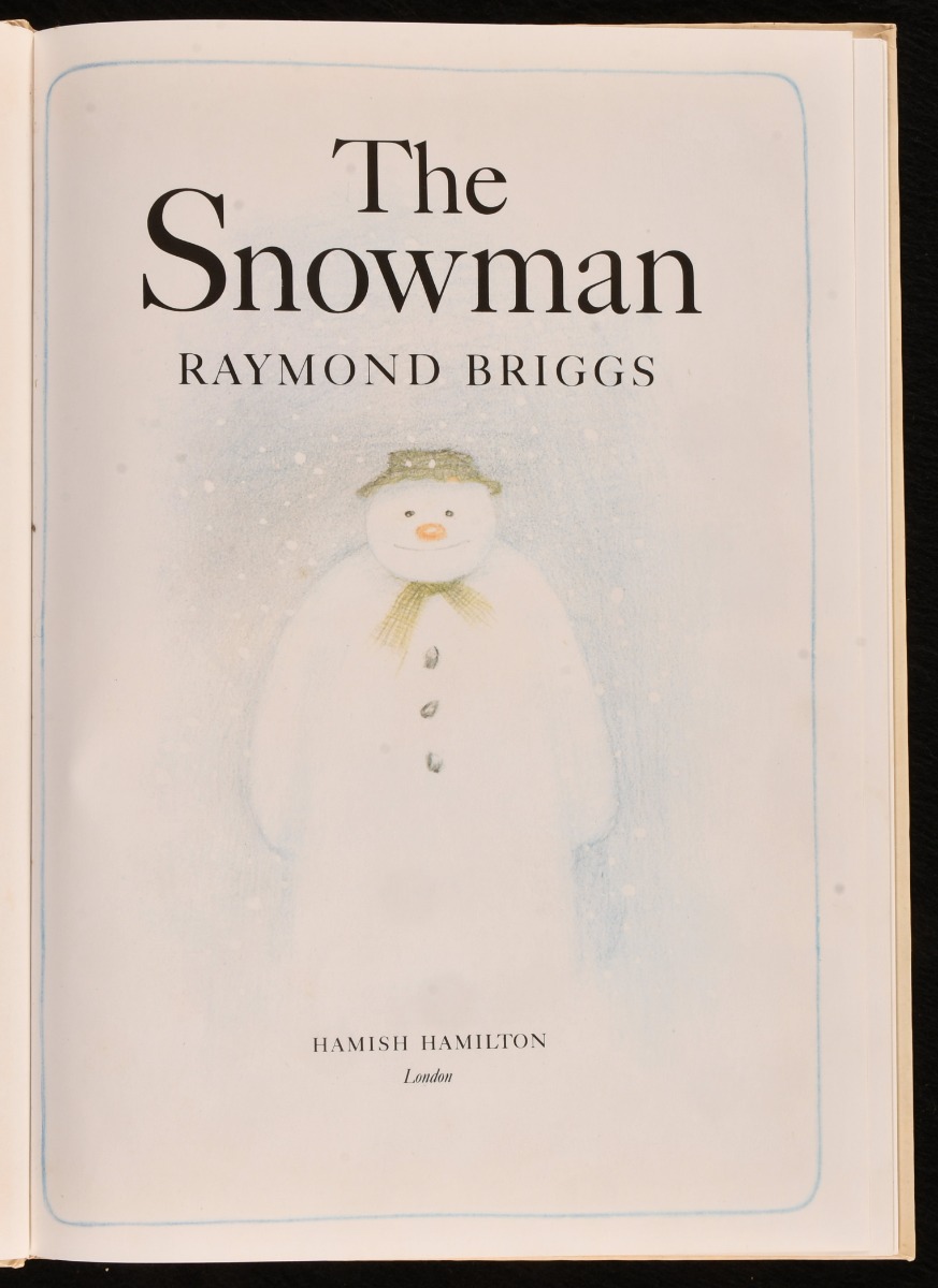 The Snowman by Raymond Briggs: Near Fine Hardback (1978) First edition ...