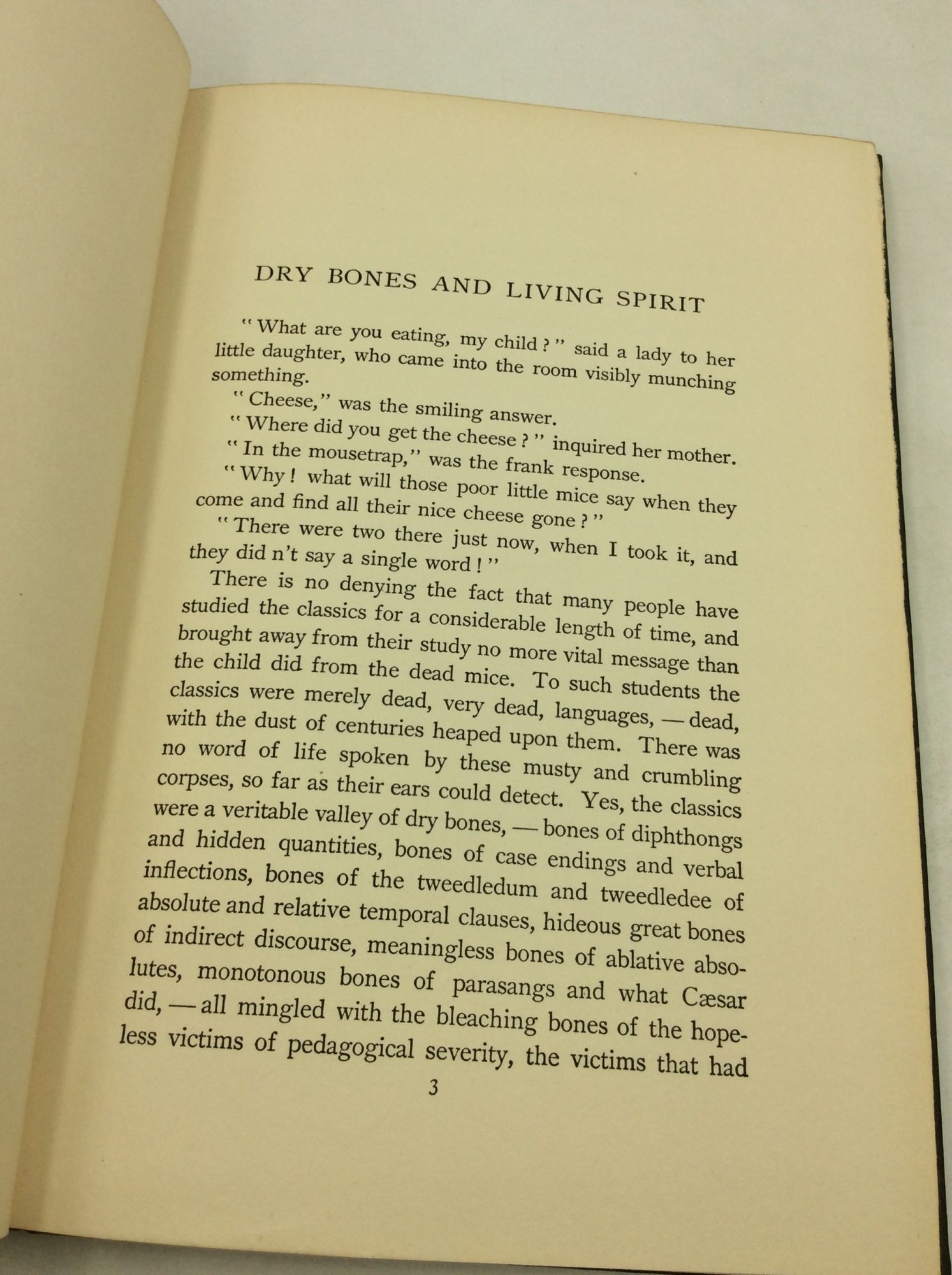 LIVE ISSUES IN CLASSICAL STUDY by Karl Pomeroy Harrington: Fair ...