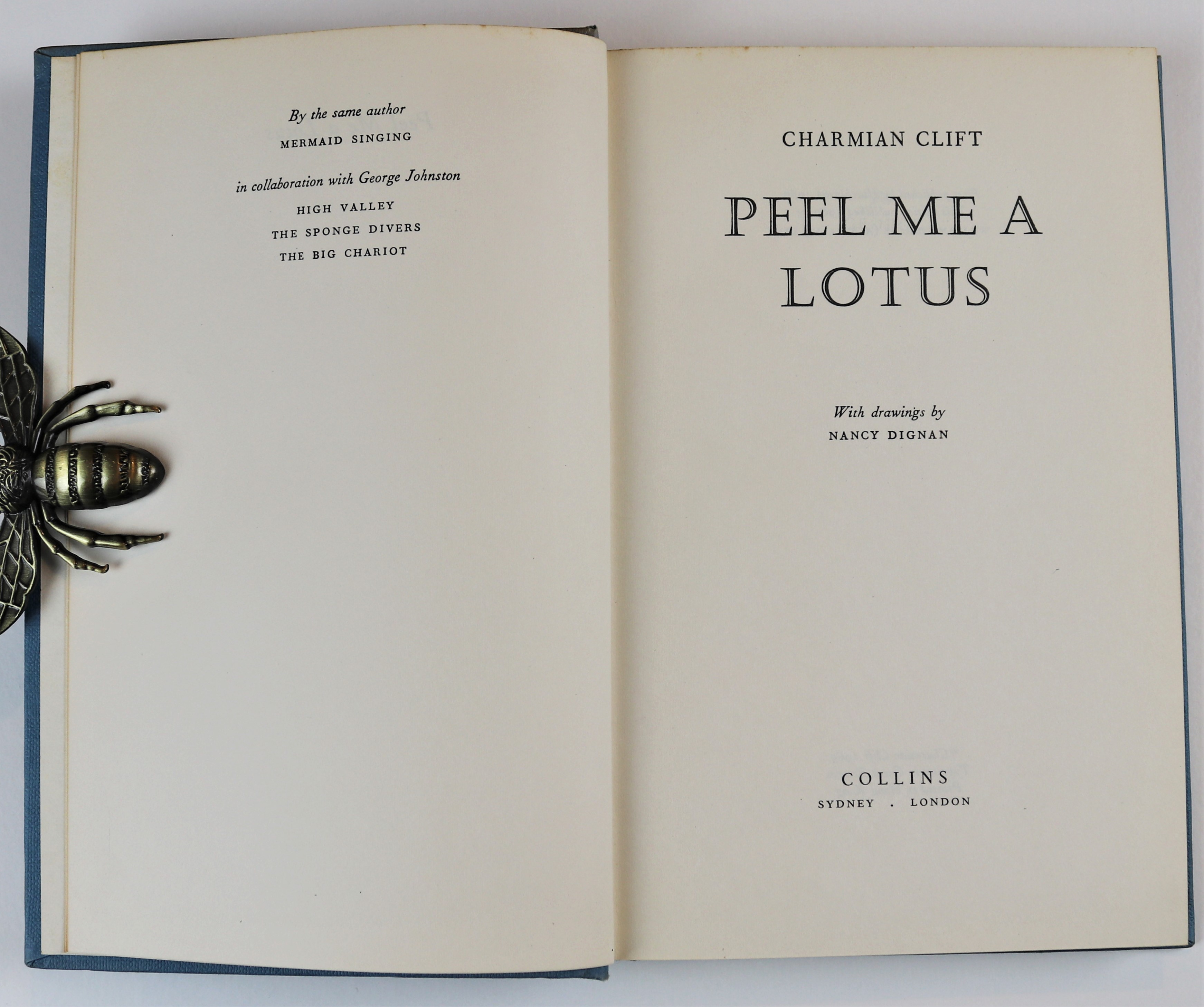 Peel Me A Lotus with drawings by Nancy Dignan by Clift, Charmian ...