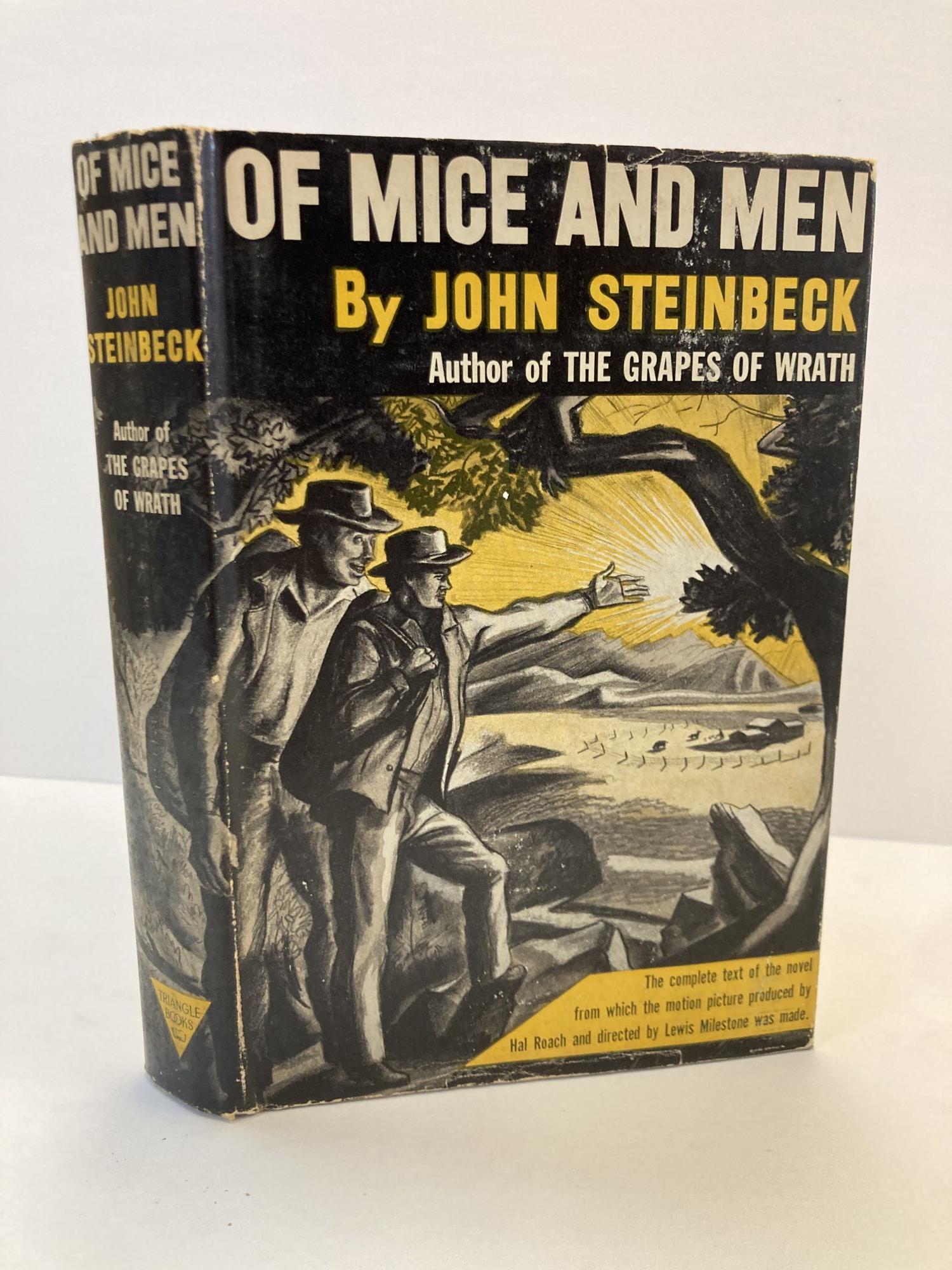 Of Mice And Men Book Cover Poster