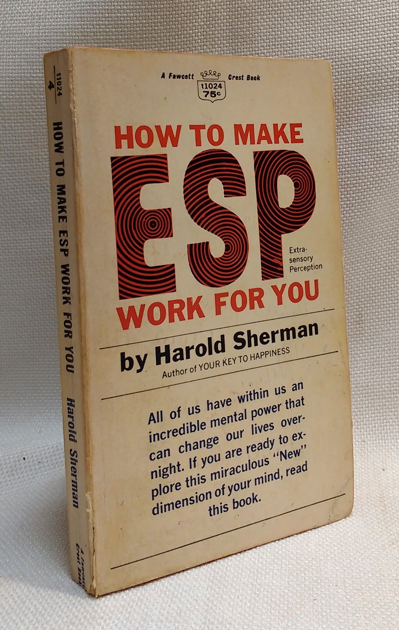 How to Make ESP Work for You (t1025) by Sherman, Harold: Good Paperback ...