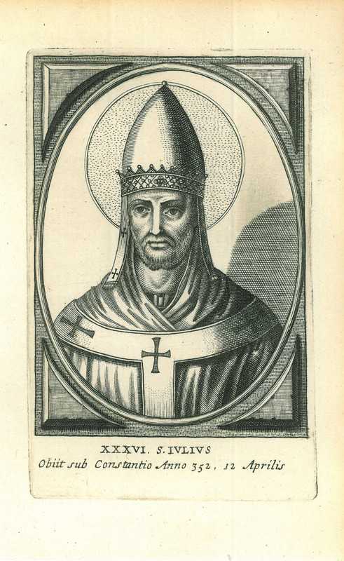 Portrait of Pope Julius I by Anonymous: Good | The Online Portrait Gallery