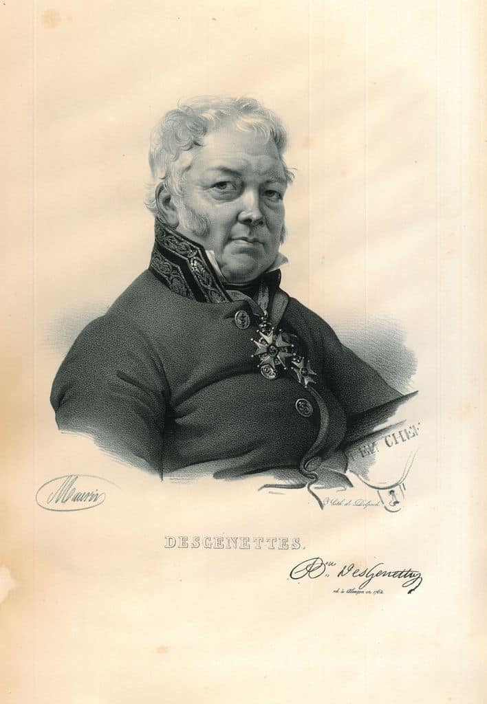 Portrait of Rene-Nicolas Dufriche, Baron Desgenettes by Antoine Maurin ...
