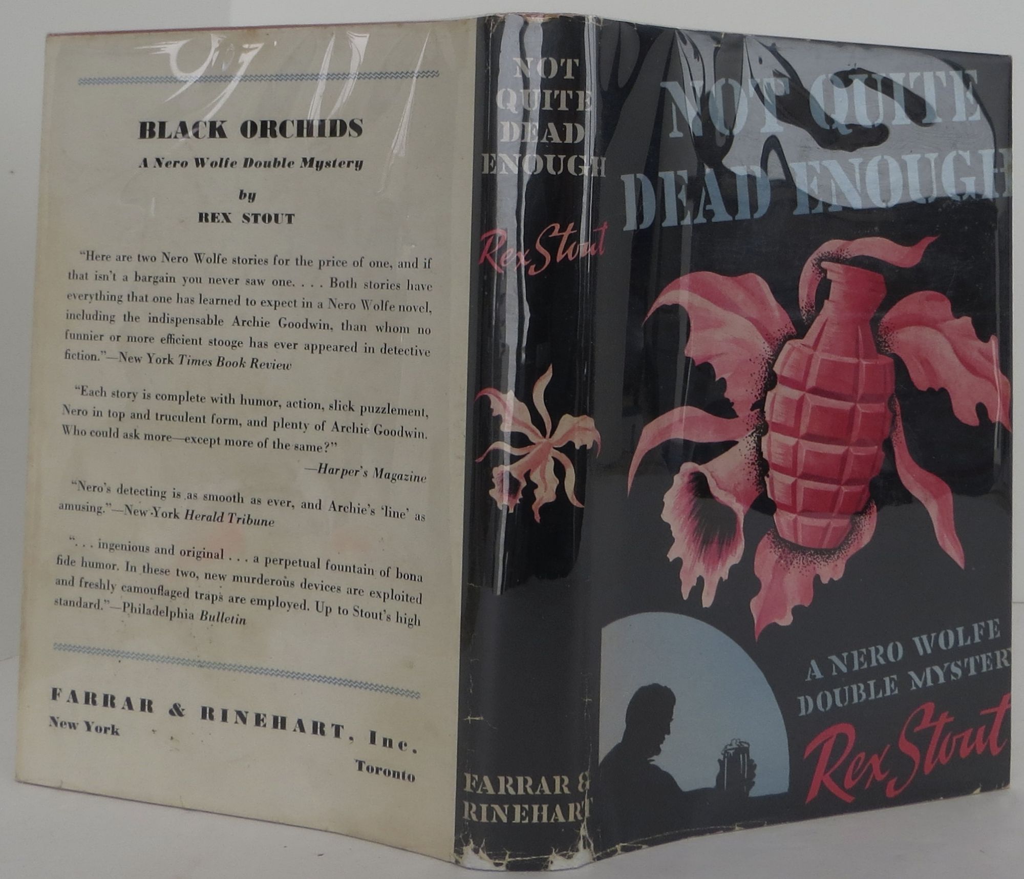 Not Quite Dead Enough by Stout, Rex: fine hardcover (1944) first. | Bookbid