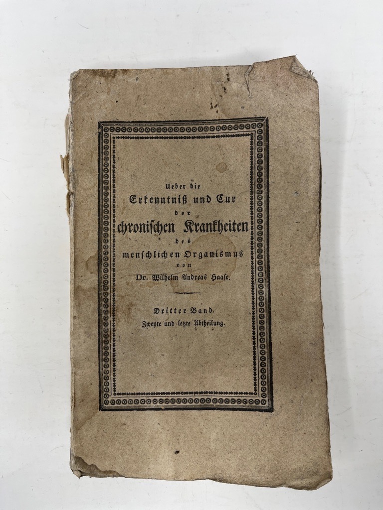 Ueber die Erkenntniß und Cur der chronischen Krankheiten des ...