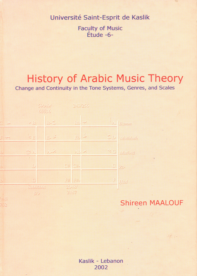 History of Arabic Music Theory, Change And Continuity In The Tone ...