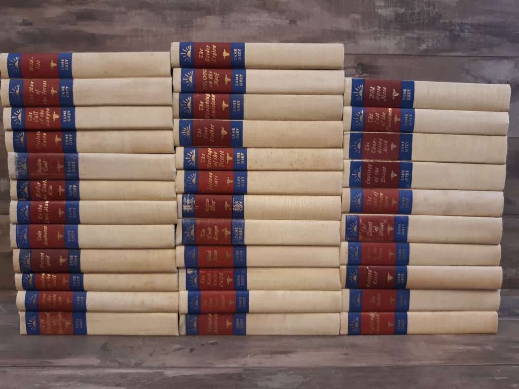 Collection of Zane Grey Westerns - Set of 14 - Walter Black by Zane ...