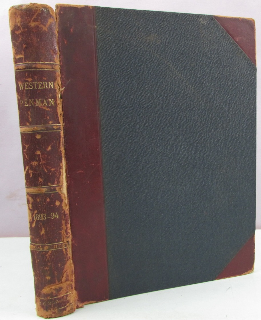 WESTERN PENMAN 1893-1895 + PALMER'S GUIDE TO MUSCULAR MOVEMENT WRITING ...