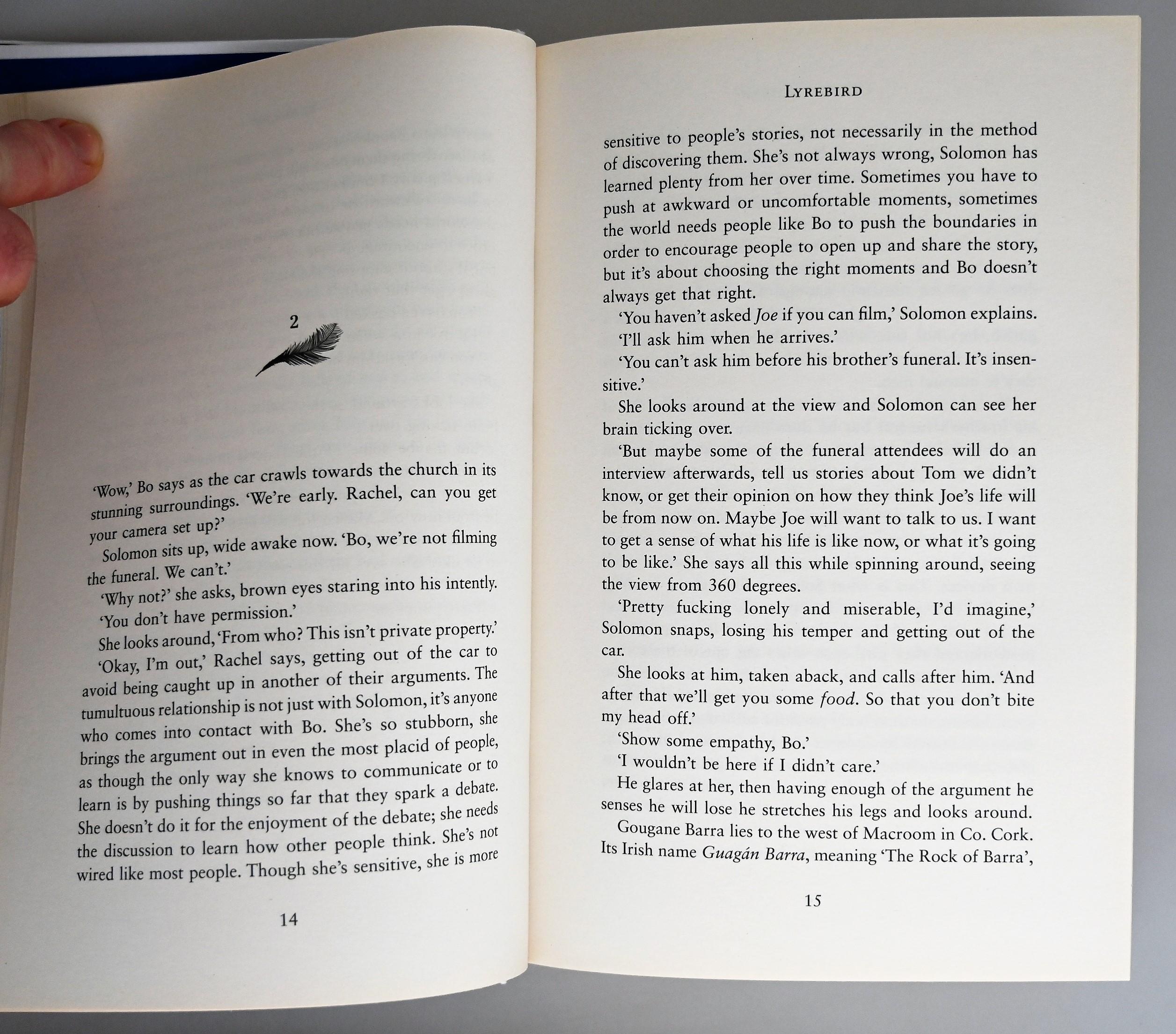 Lyrebird by Ahern, Cecelia: Fine Hardcover (2016) 1st Edition, Signed ...