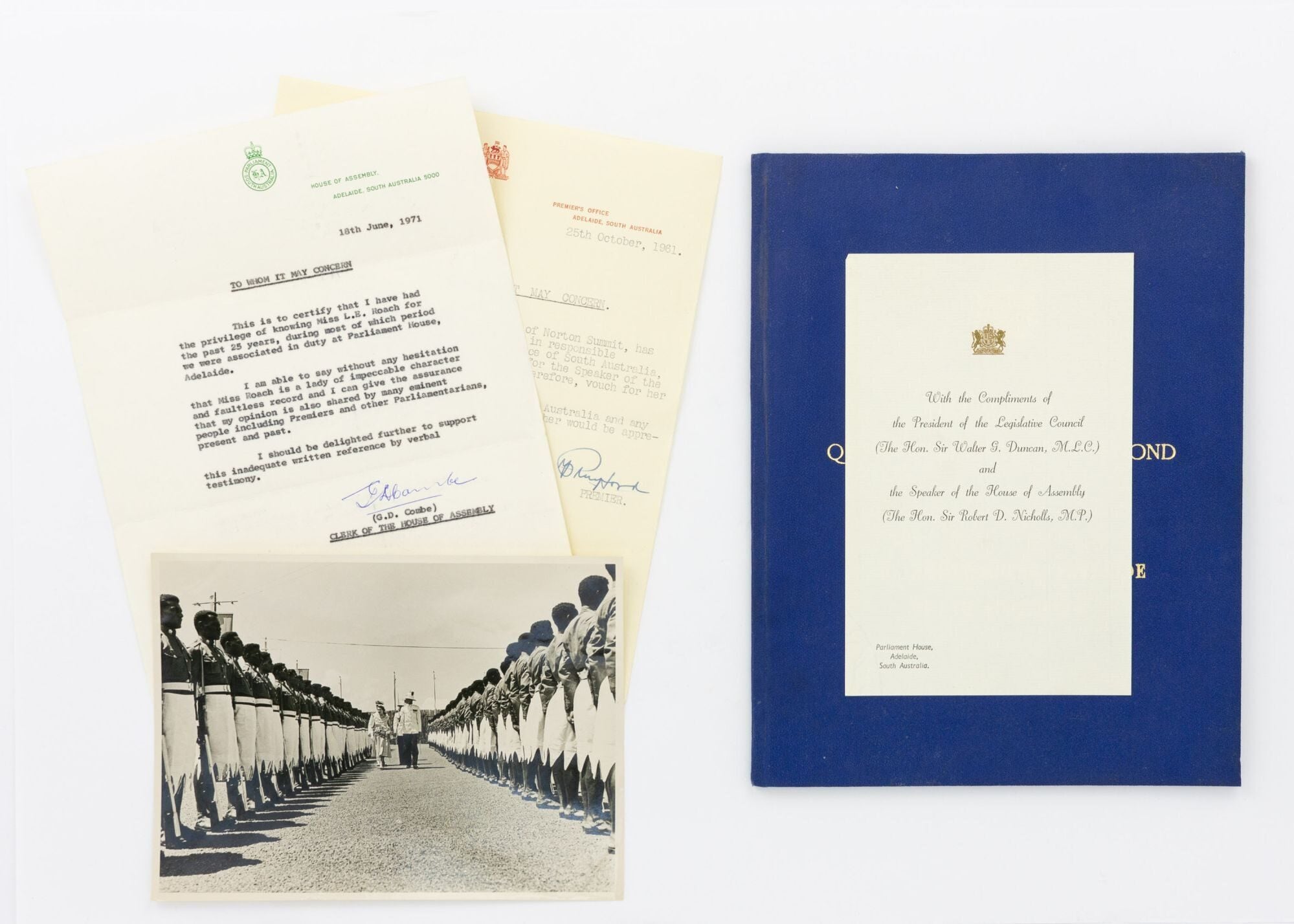 Her Majesty Queen Elizabeth the Second at Parliament House, Adelaide ...