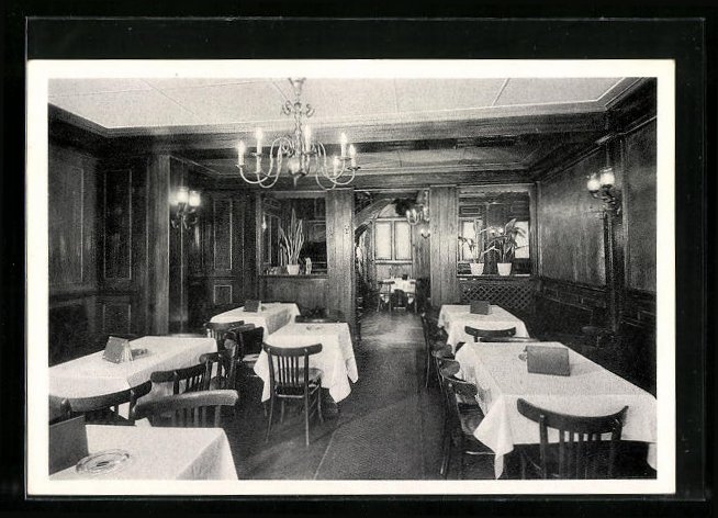 Ansichtskarte Hamburg-St. Pauli, Restaurant Alraun Onkel Hugo ...