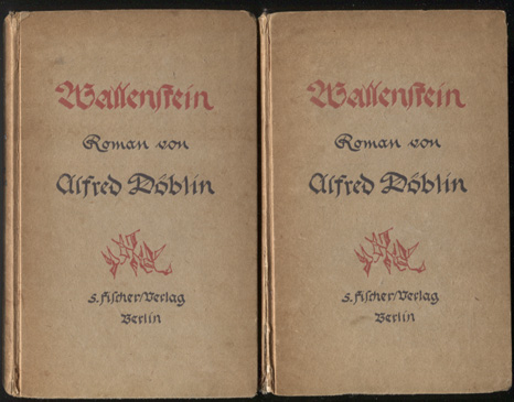 Wallenstein. Roman, Band 1 und 2. von Döblin, Alfred:: Akzeptabel je 21 ...