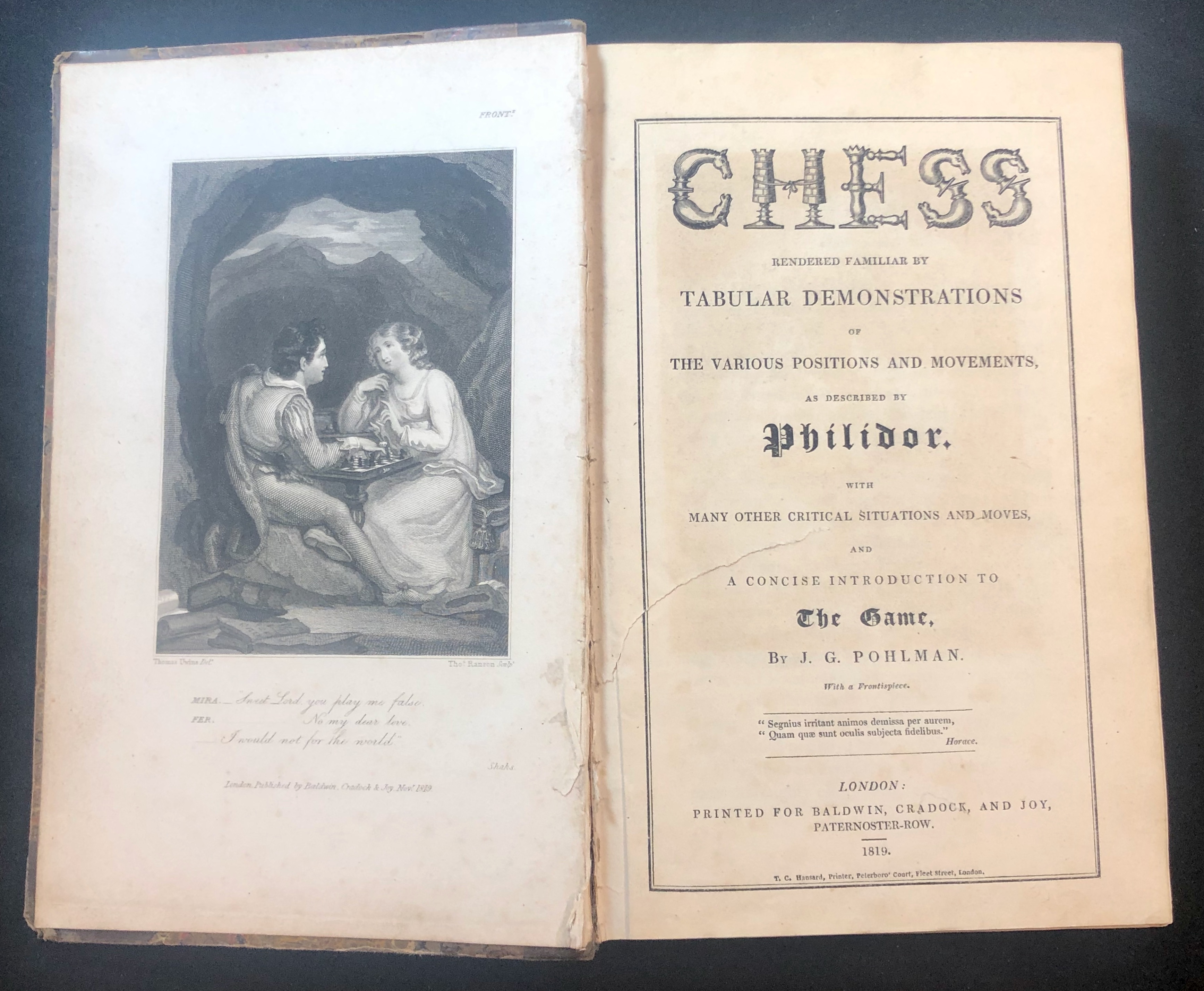 Chess rendered familiar by tabular demonstrations of the various ...