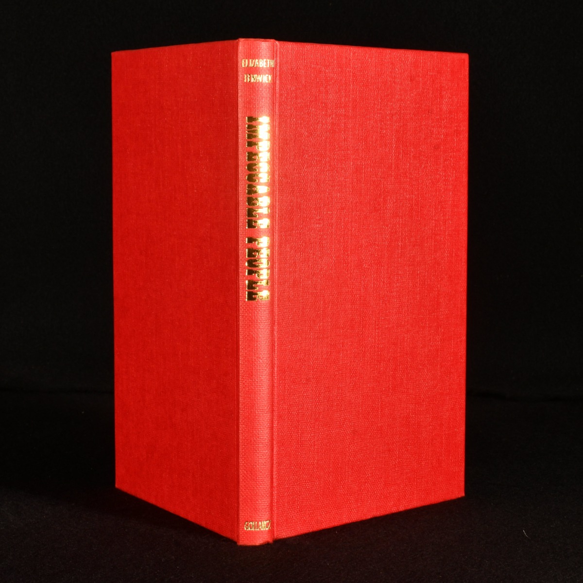 Impeccable People by Elizabeth Fenwick: Fine Cloth (1971) First edition ...