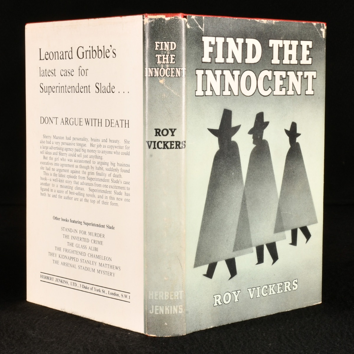 Find the Innocent by Roy Vickers [William Edward Vickers]: Fine Cloth ...