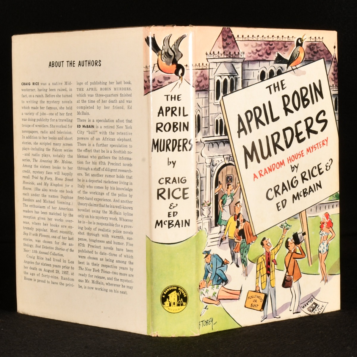 The April Robin Murders by Craig Rice; Ed McBain: Fine Cloth (1958 ...