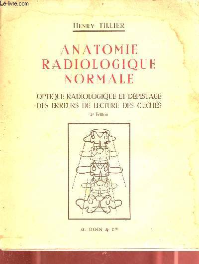 Anatomie radiologique normale - optique radiologique et dépistage des ...
