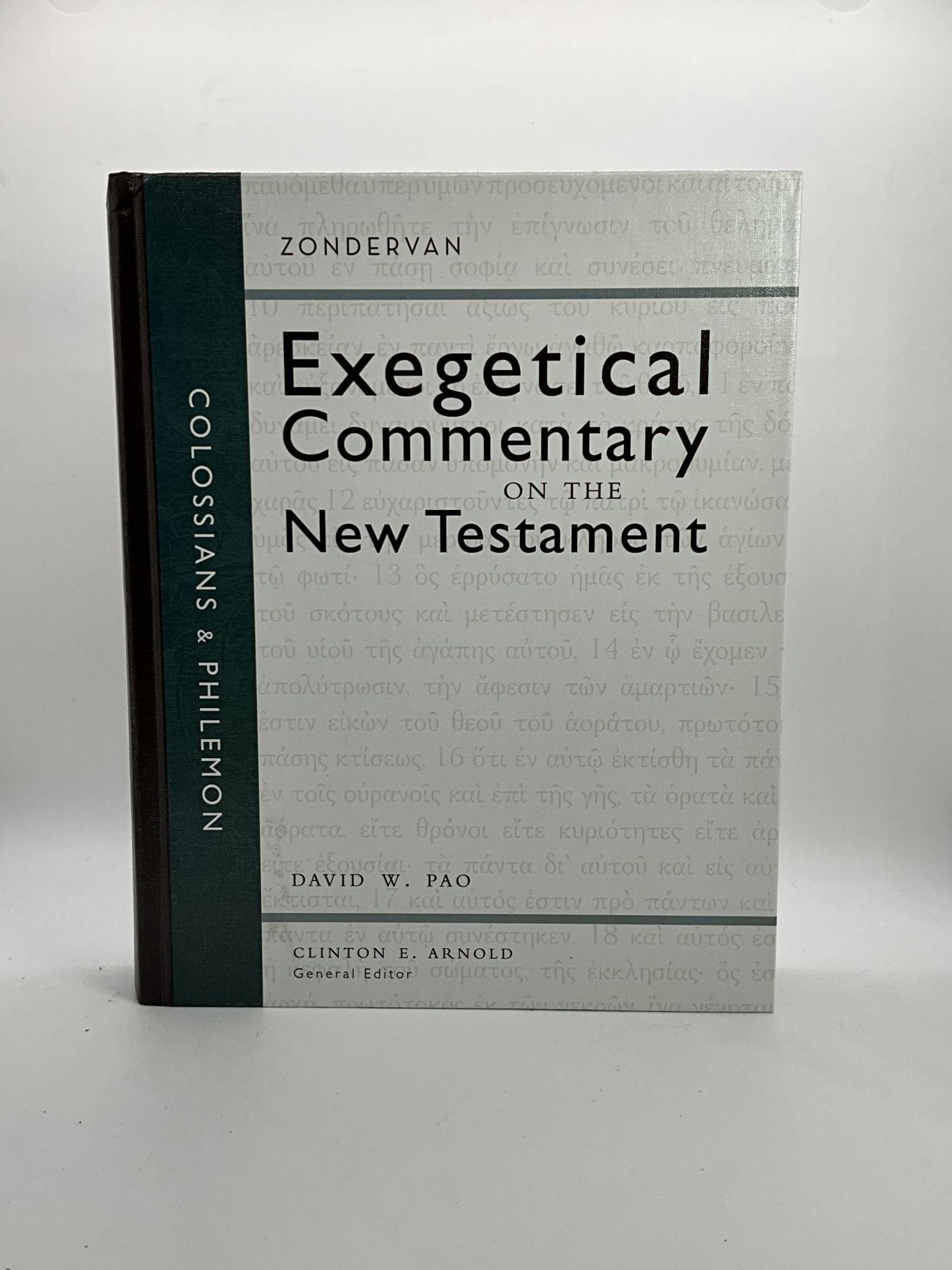 Colossians and Philemon (Zondervan Exegetical Commentary on the New ...