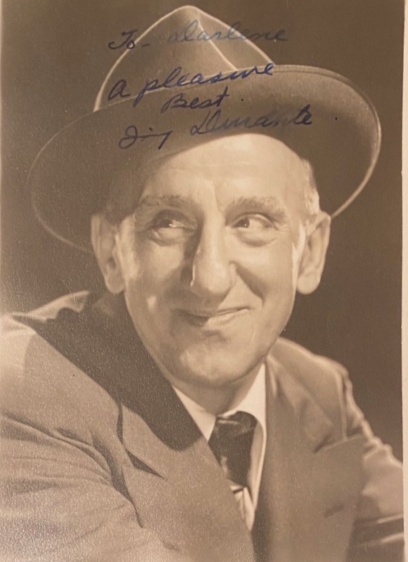 Signed photograph by Jimmy Durante: Manuscript / Paper Collectible ...