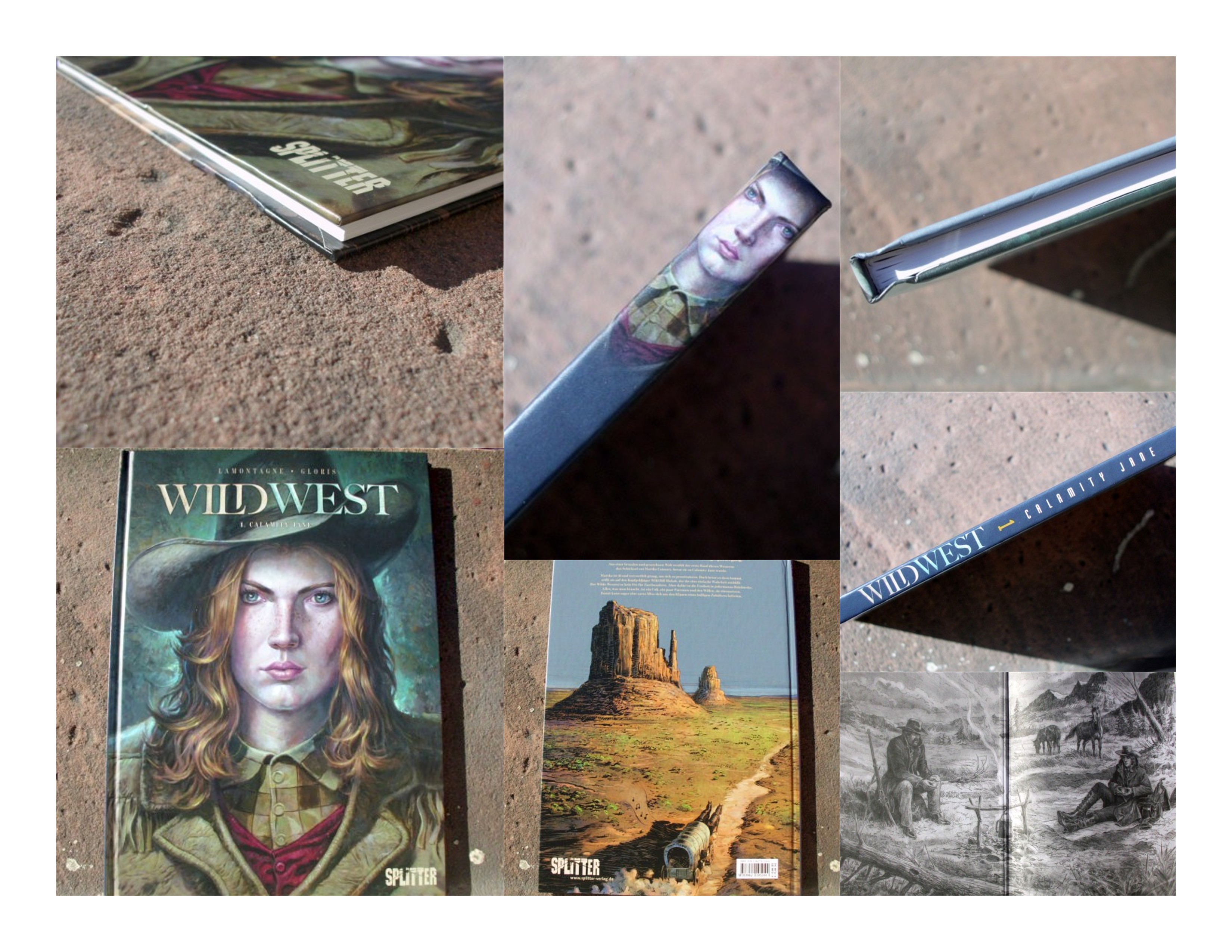 Wild West. Band 1: Calamity Jane. Zeichnungen und Farbe von Jacques ...