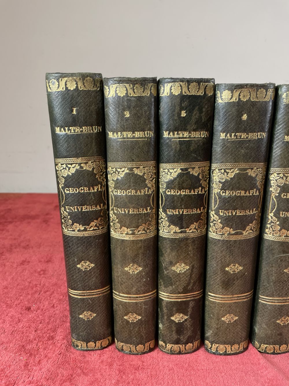 GEOGRAFIA UNIVERSAL. DESCRIPCIÓN PARTES DEL MUNDO.MALTE-BRUN. 7 ...