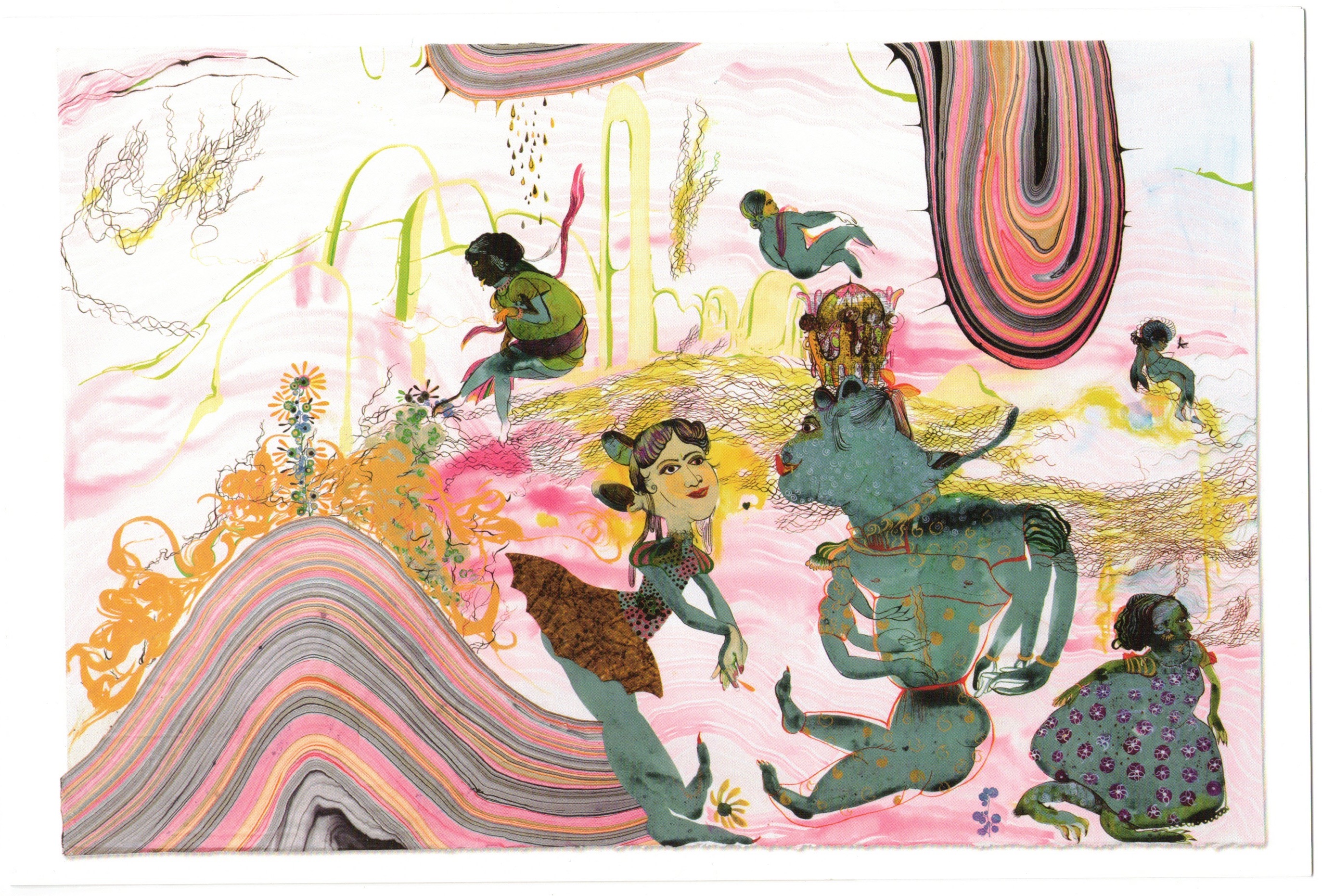 Rina Banerjee art announcement by L.A. Louver: (2013) Manuscript ...