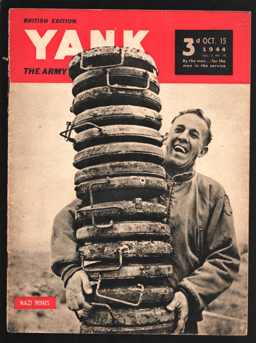 Yank 10/15/1944-British edition-Army Weekly-early Sad Sack cartoon ...