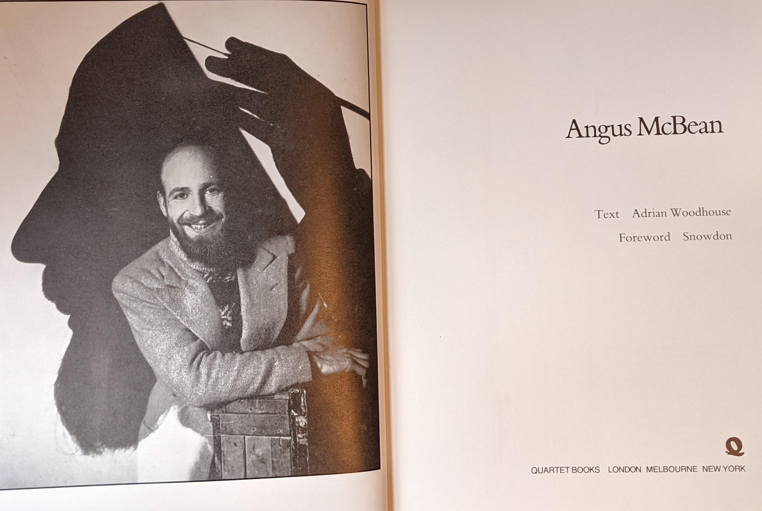 Angus McBean by Adrian Woodhouse, freword by Lord Snowdon: Near Fine ...
