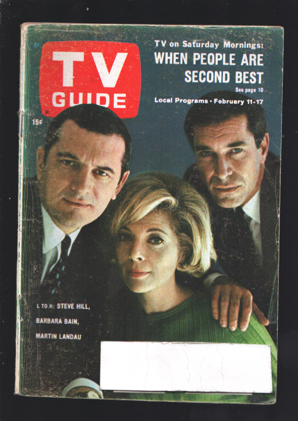 TV Guide 2/11/1967-"Mission Impossible"-Steve Hill-Martin landau ...