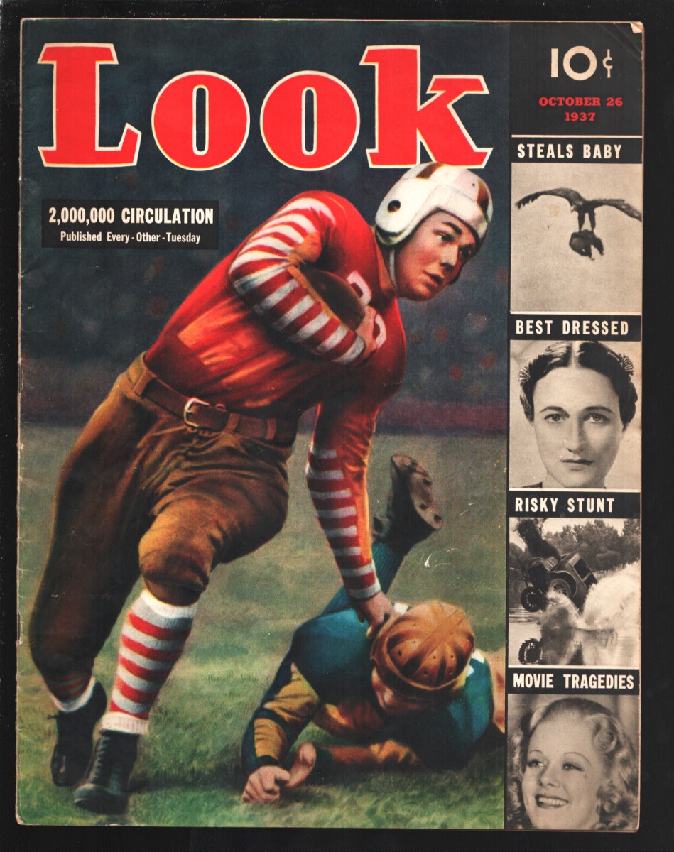 Look 10/26/1937-Football game-Photocrime-Hollywood tragedy-submarine ...