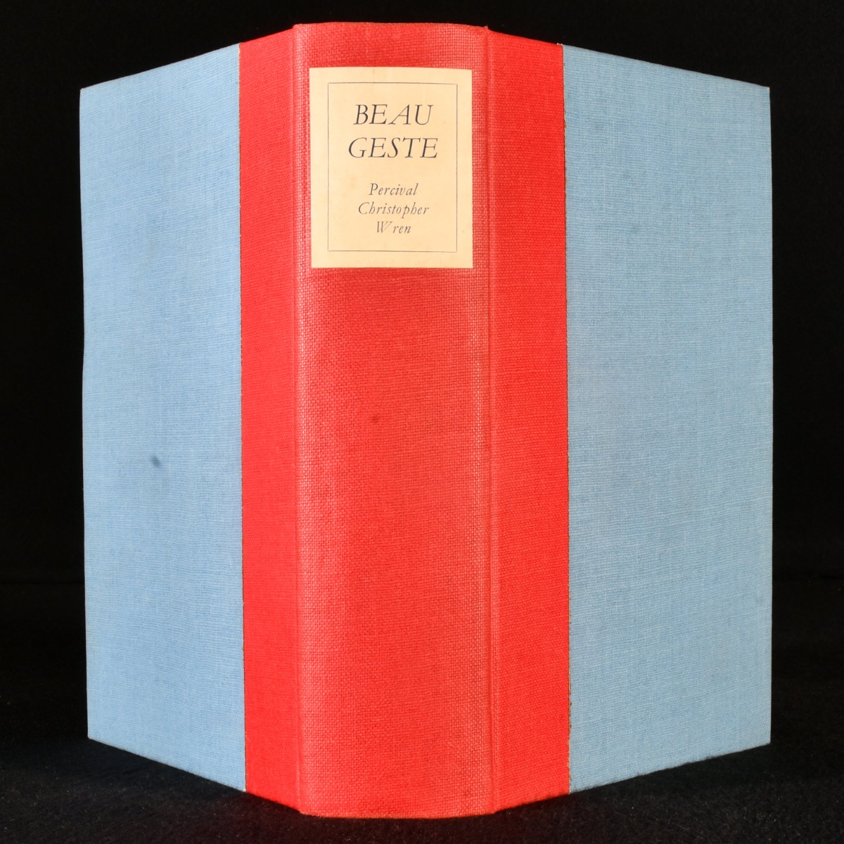 Beau Geste by Percival Christopher Wren [P. C. Wren]: Very Good Cloth ...