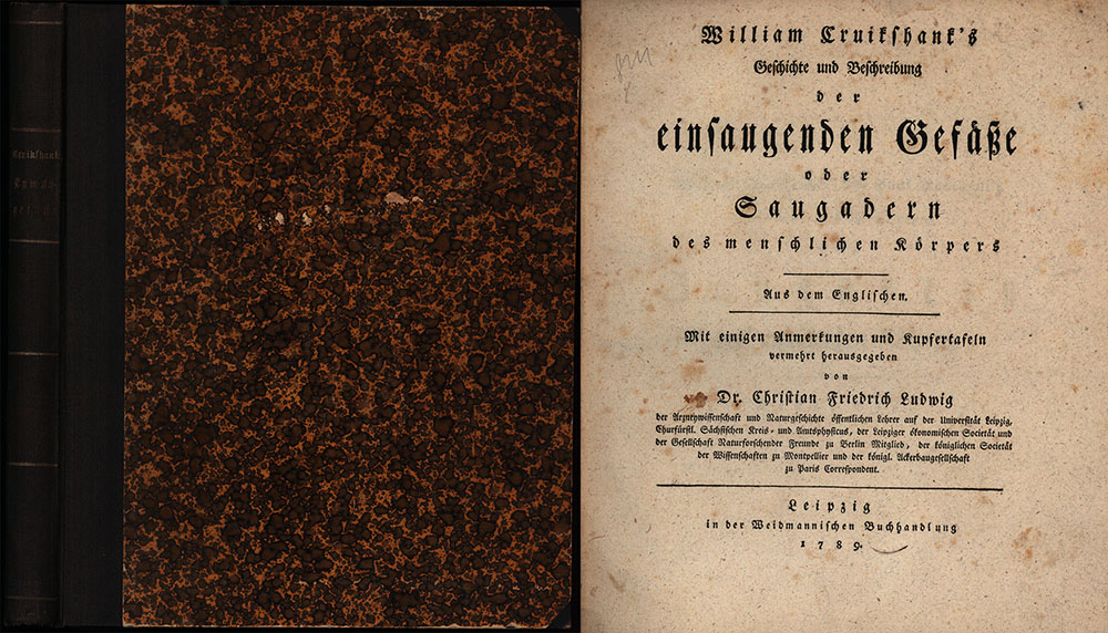 Geschichte und Beschreibung der einsaugenden Gefäße oder Saugadern des ...