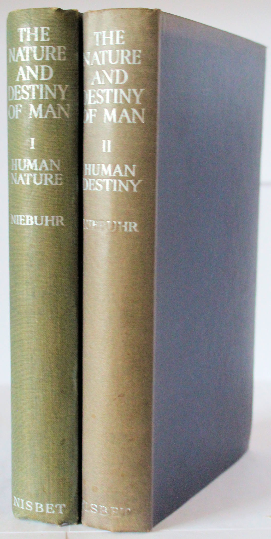 The Nature and Destiny of Man. A Christian Interpretation. Volume 1 ...