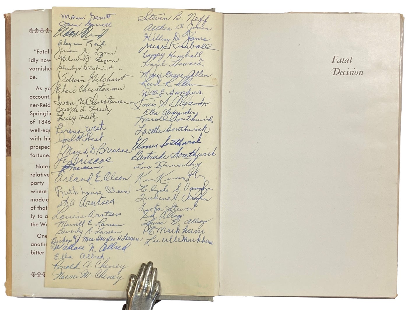 Fatal Decision The Tragic Story Of The Donner Party By Stookey Dr Walter M J Patrick