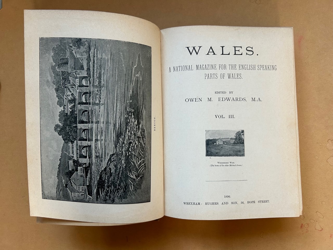 Wales. A National Magazine for the English Speaking Parts of Wales: Vol ...